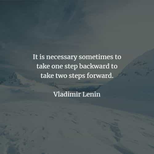 40 Famous quotes and sayings by Vladimir Lenin