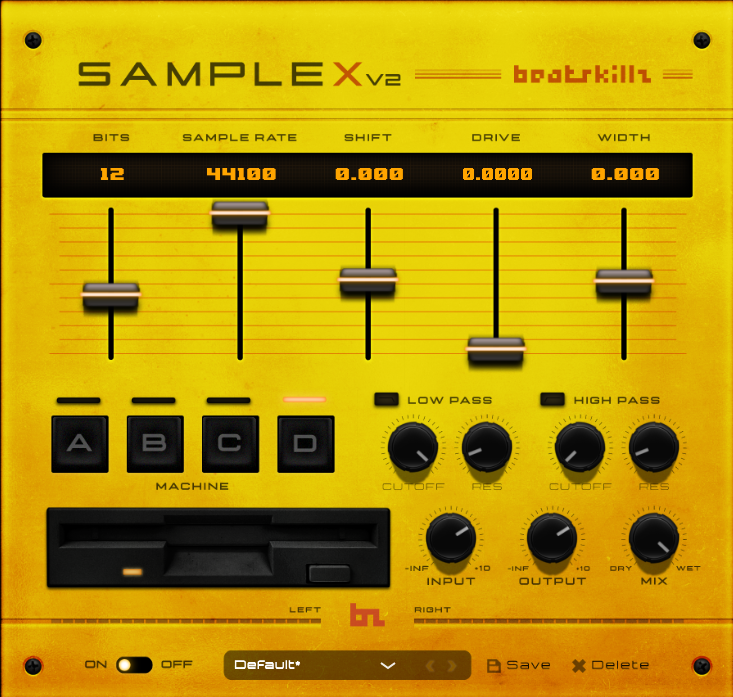 【Review】BeatSkillz「SampleX V2」レビュー（ヴィンテージサンプラーエミュレーションエフェクトプラグイン、使い勝手など）-Free Kontaktina-無料音源 ...