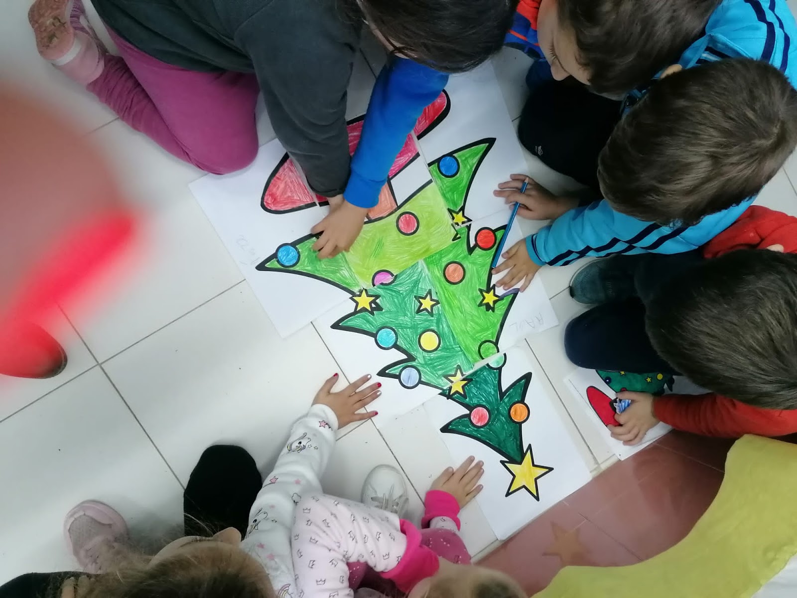 El trastero de Juliana: COLLABORATIVE DRAWING CHRISTMAS. DIBUJO ...