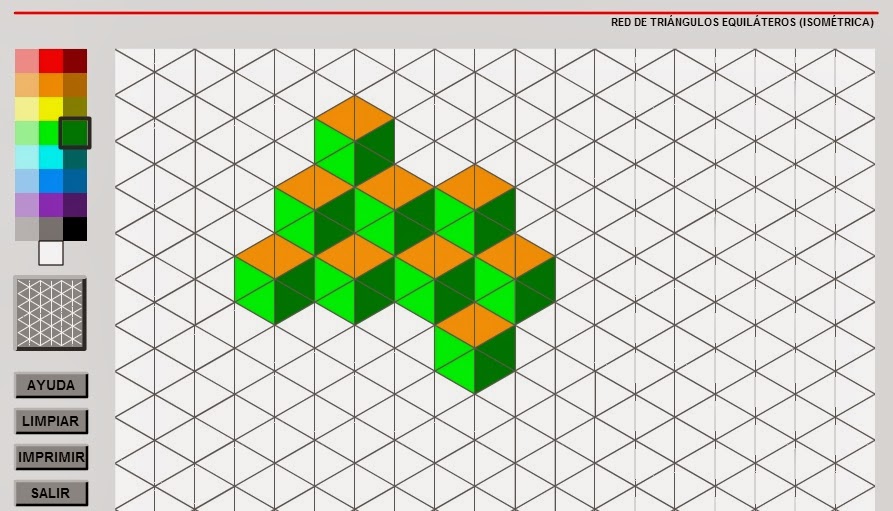 ED PLÁSTICA, VISUAL Y AUDIOVISUAL: Redes isométricas