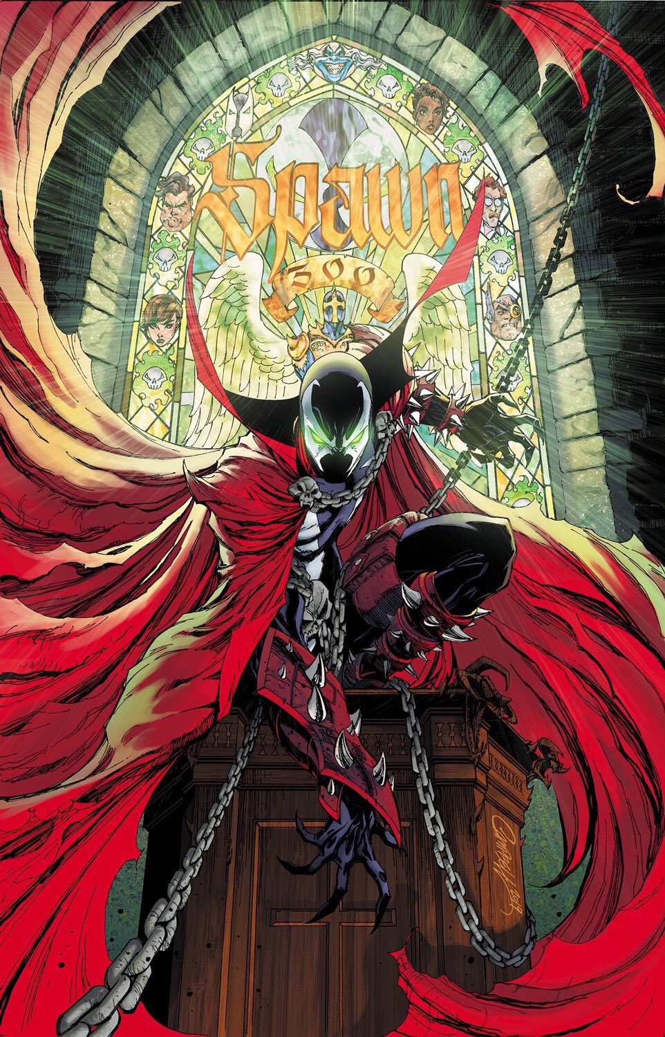 The Dork Review: Rob's Room: Spawn #300 Variant Covers