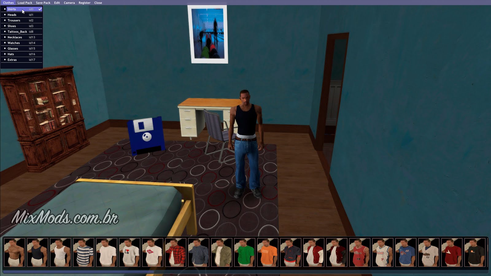 Visual Clothing Picker (mudar roupa por interface com mouse) - MixMods ...