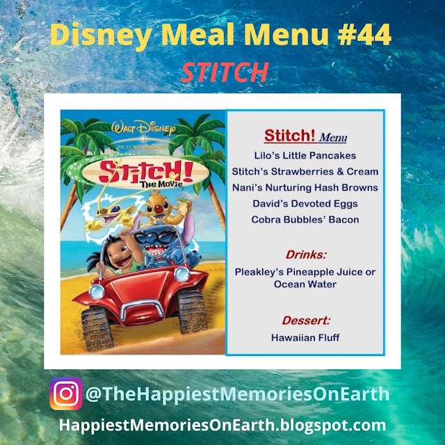 Disney Meal #44 - Stitch