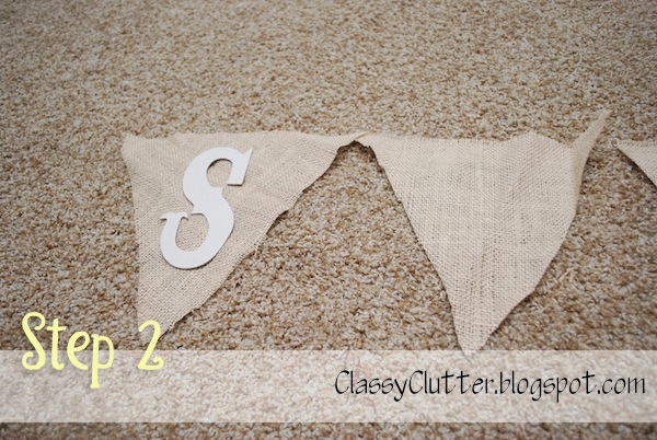 Spring Bunting Banner Tutorial