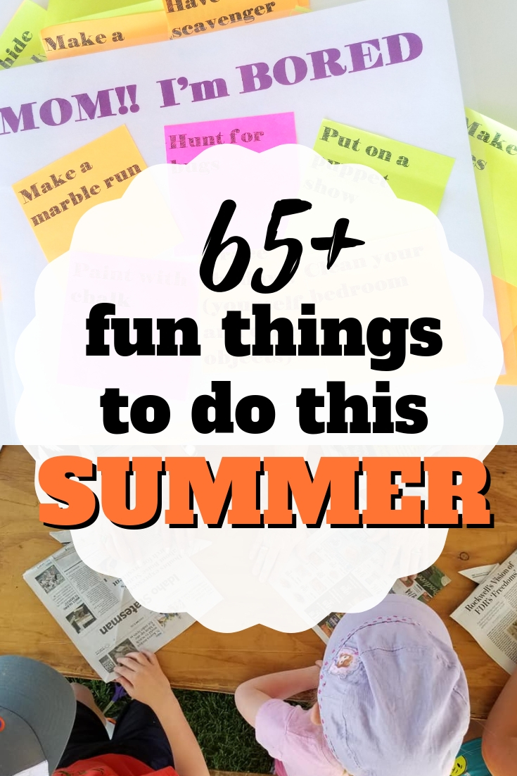 65+ Fun Things to Do In the Summer At Home | Sew Simple Home