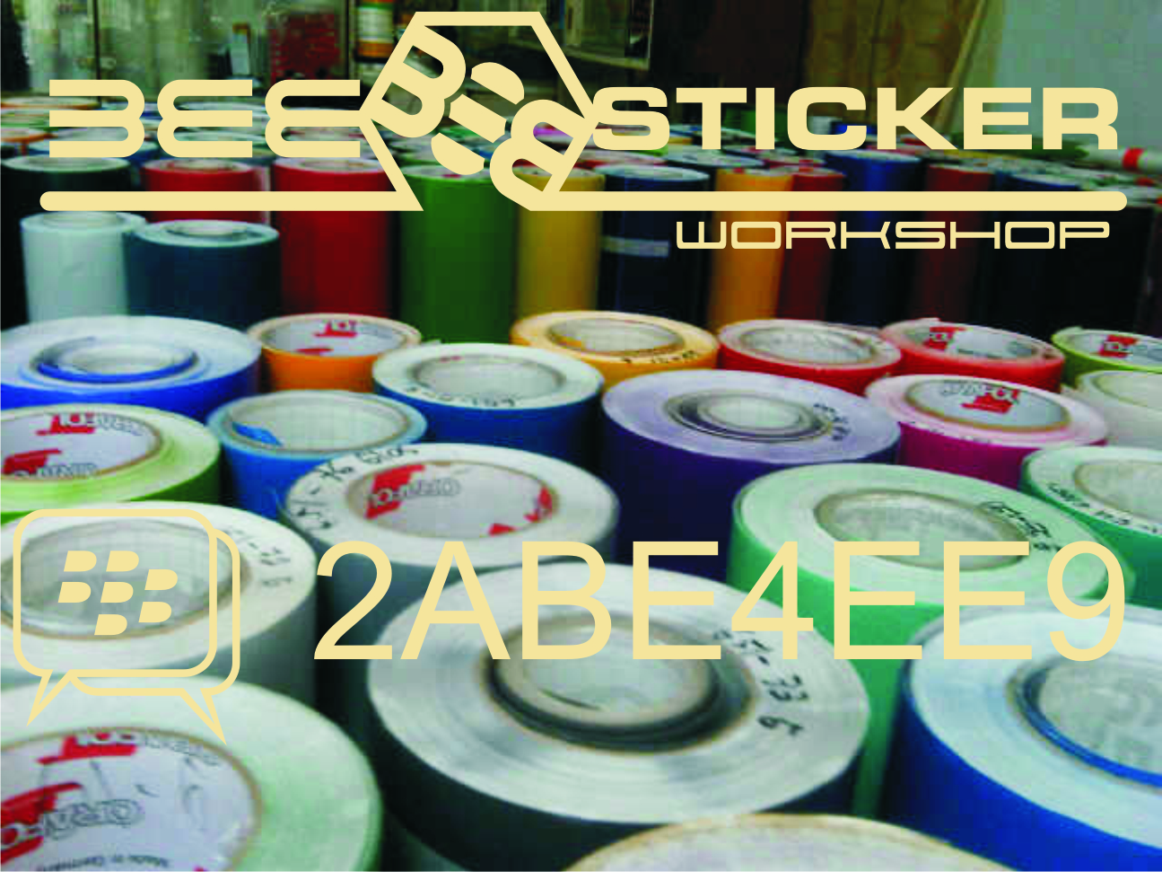 Bee Sticker Workshop: Grosir Bahan Sticker ORACAL