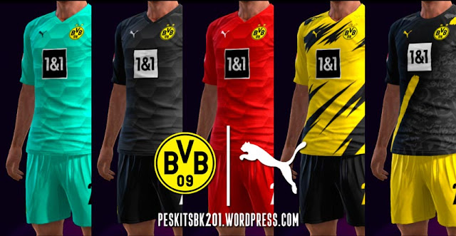 15+ Kits Borussia Dortmund Pes 2021 PNG