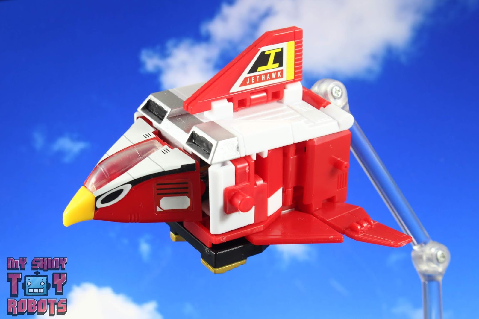 My Shiny Toy Robots: Toybox REVIEW: Super Mini-Pla Jet Icarus