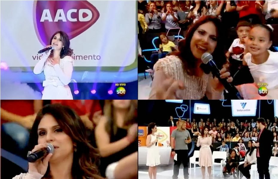 Variedades Gospel Veras Aline Barros Participou Do Teleton 2013 E