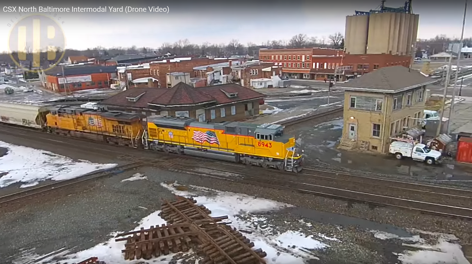 Towns and Nature: Deshler, OH: DR Tower: B&O vs. B&O, Depot and Freight House