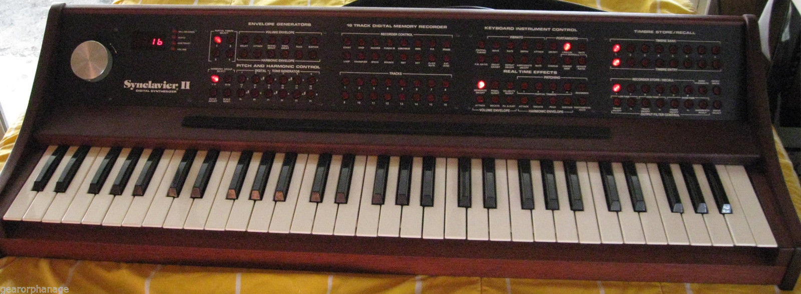 MATRIXSYNTH: New England Digital Synclavier II Digital Synthesizer with ...