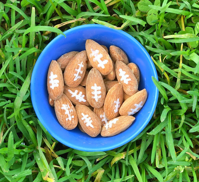 Jac o' lyn Murphy: Nuts for Football - An Easy Superbowl Snack