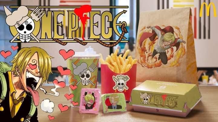 8 Set Meal Watak Utama One Piece Parodi BTS Meal Di Thailand