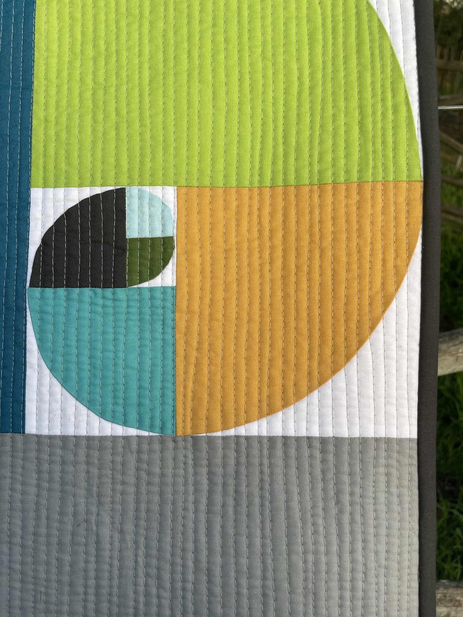 Kate Henderson Quilts: Fibonacci quilt