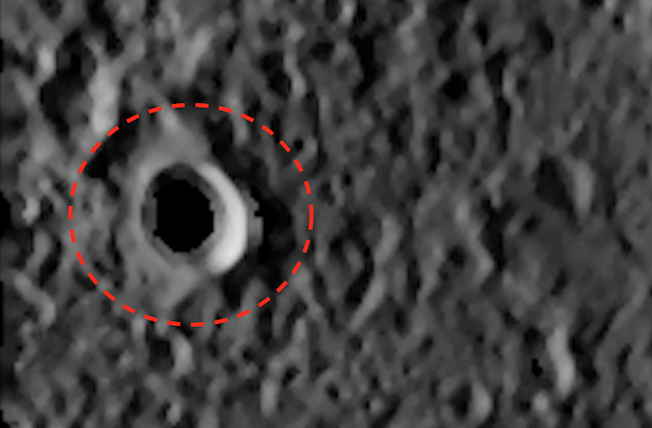 UFO SIGHTINGS DAILY: Alien Structure In Crater On Planet Mercury, Dec ...