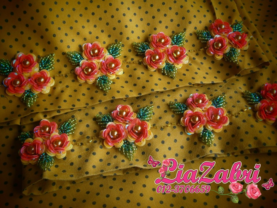 Sulaman Manik LiaZabri Golden Touch: Sulaman Labuci Sweet Daisy