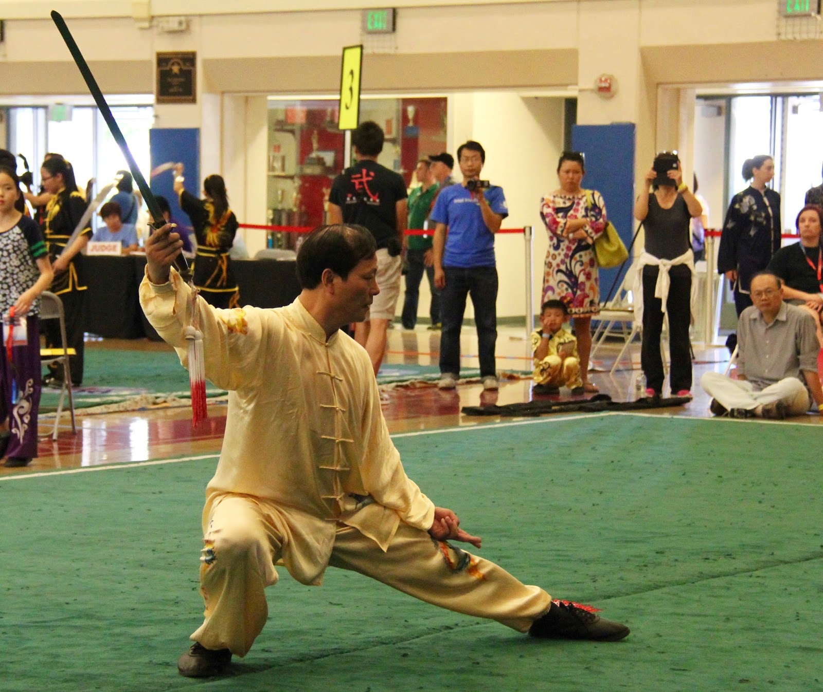 Tiger303: USA National Taijiquan Team Trials：ShuDong Li : Chen Taijijian