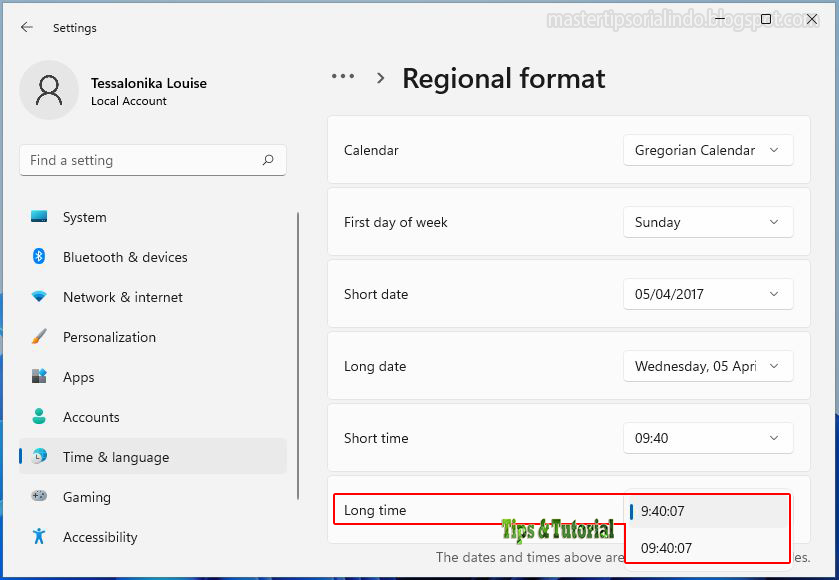 Cara Ubah Format Jam Lock Screen di Windows 10/11 - Mastertipsorialindo
