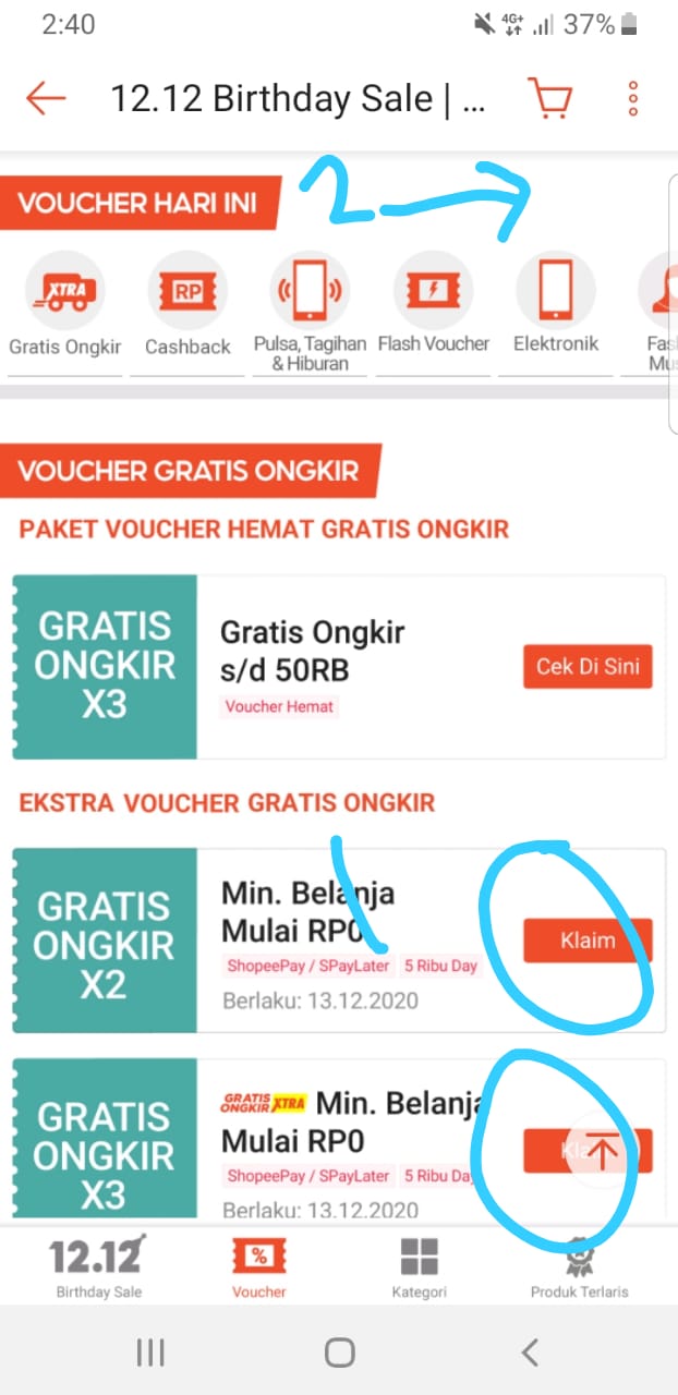 Cara Melihat Kode Voucher Shopee | BAJUYULI - Blog