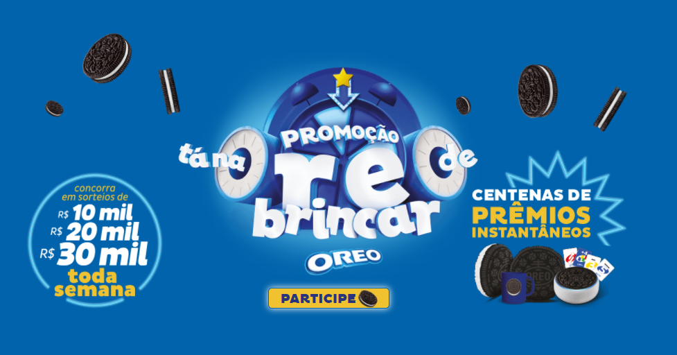 Promoção Oreo | Tá na OREO de Brincar - Veja como participar!