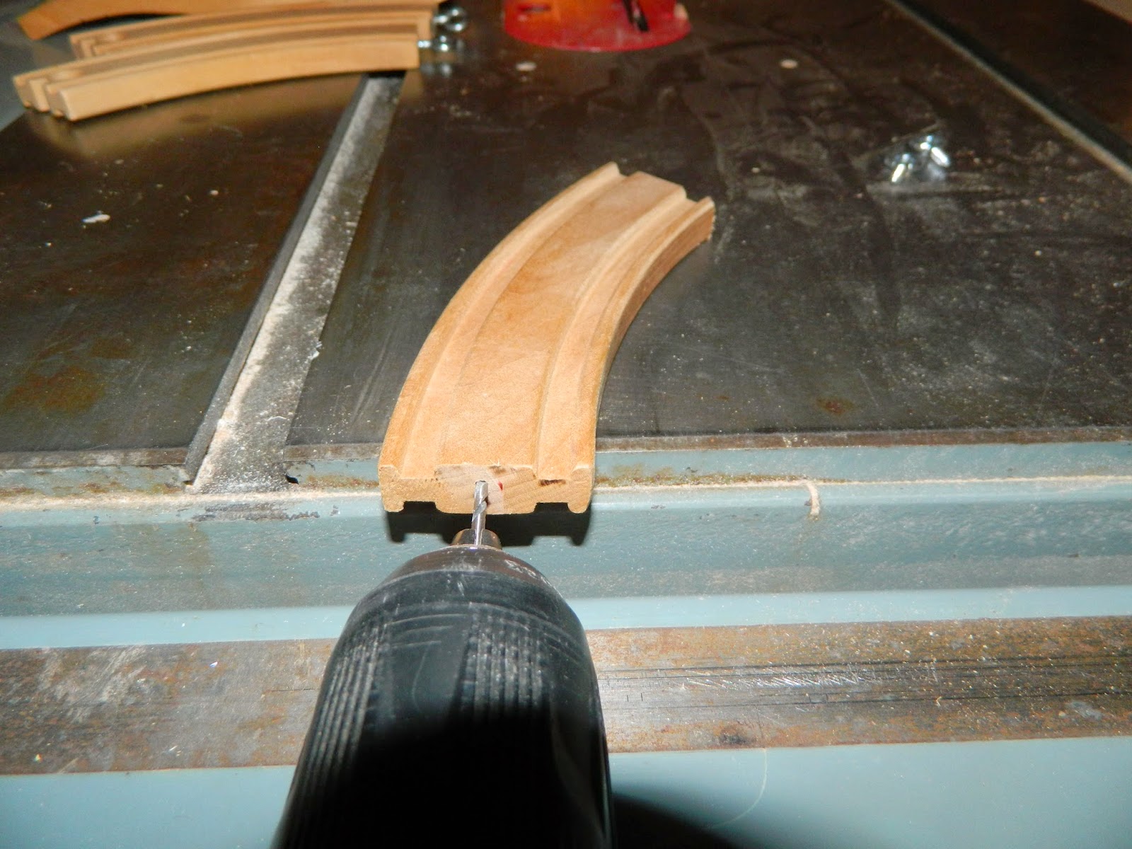 Creations By ASH: Fixing Wooden Train Tracks