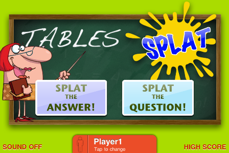 Splat Apps: The Importance of Times Tables
