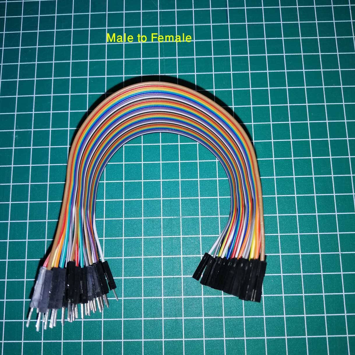 Kabel Arduino Jumper Wire Dupont Line High Quality 40pcs 20Cm Male To ...