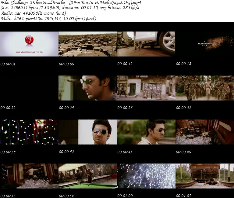 Challenge 2 | Mp3 Song & Video Song: August 2012