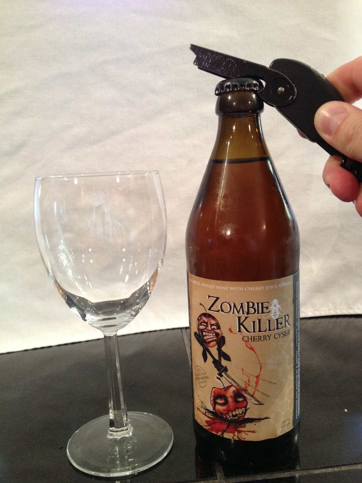 NorCal Beer Blog: B. Nektar Meadery Zombie Killer Cherry Cyser