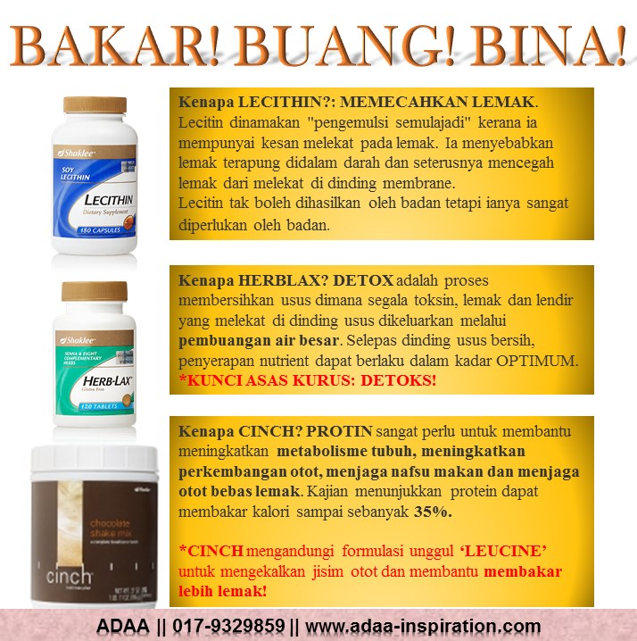 4 PRODUK KURUS TERBAIK, SELAMAT DAN BERKESAN WALAUPUN MAKAN BANYAK ...