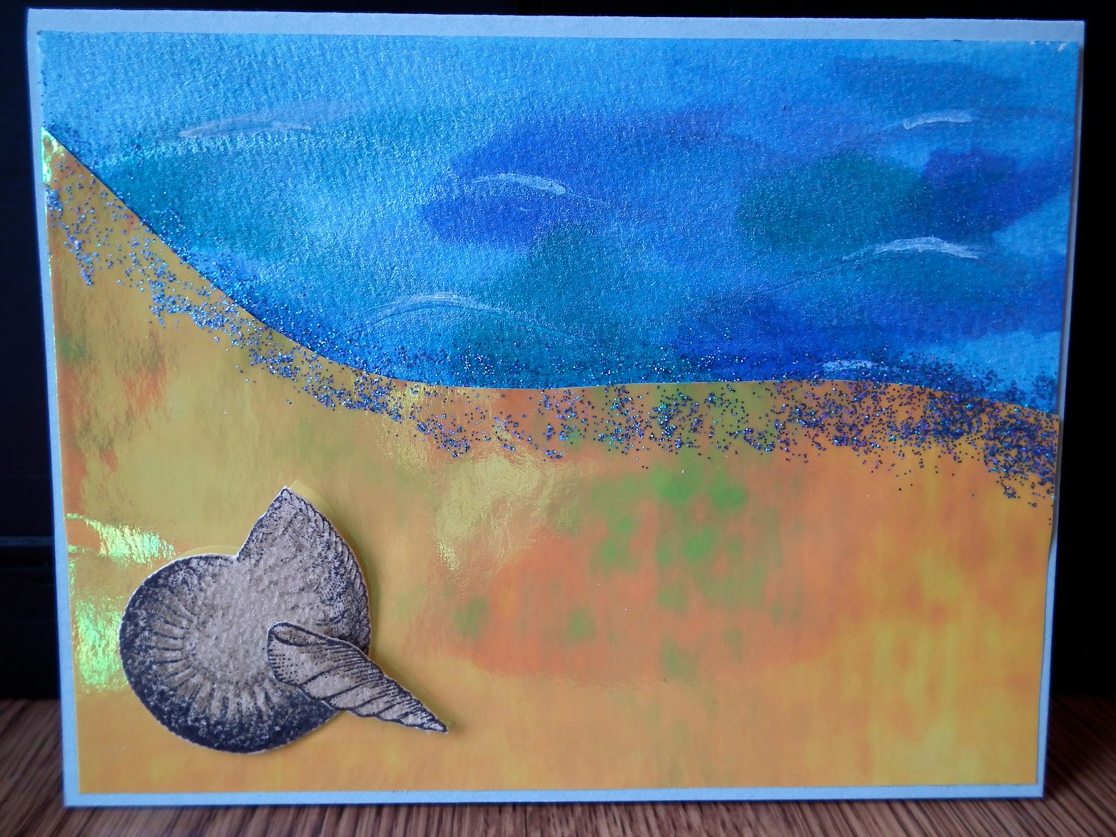 Crafty Card Tricks: Beach Card