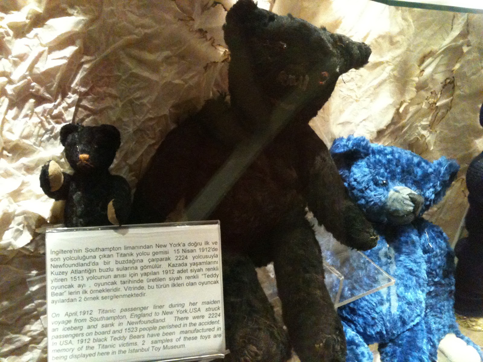 ideaflush: The Istanbul Toy Museum and Titanic Teddy Bears