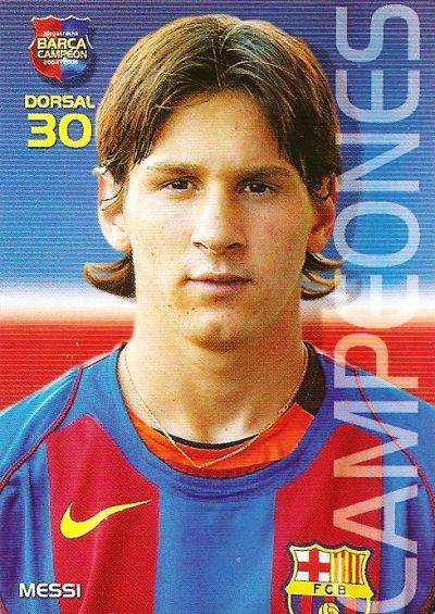 ESTO PASO: 2004: en el Fútbol Club Barcelona debuta oficialmente Lionel ...