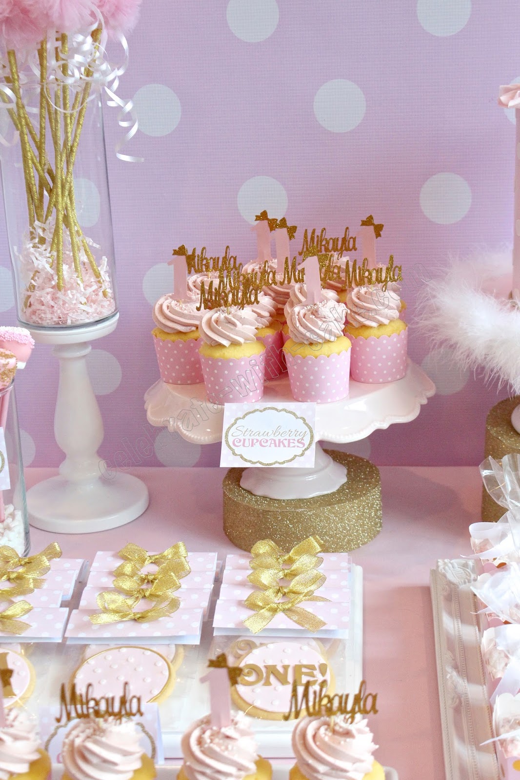 Celebrate with Cake!: Polka Dot Themed Set up (Click on Post for more ...