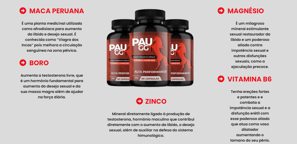 G1 - Pau GG Funciona: Bula, Valor, Composição, Como Tomar boleto ...