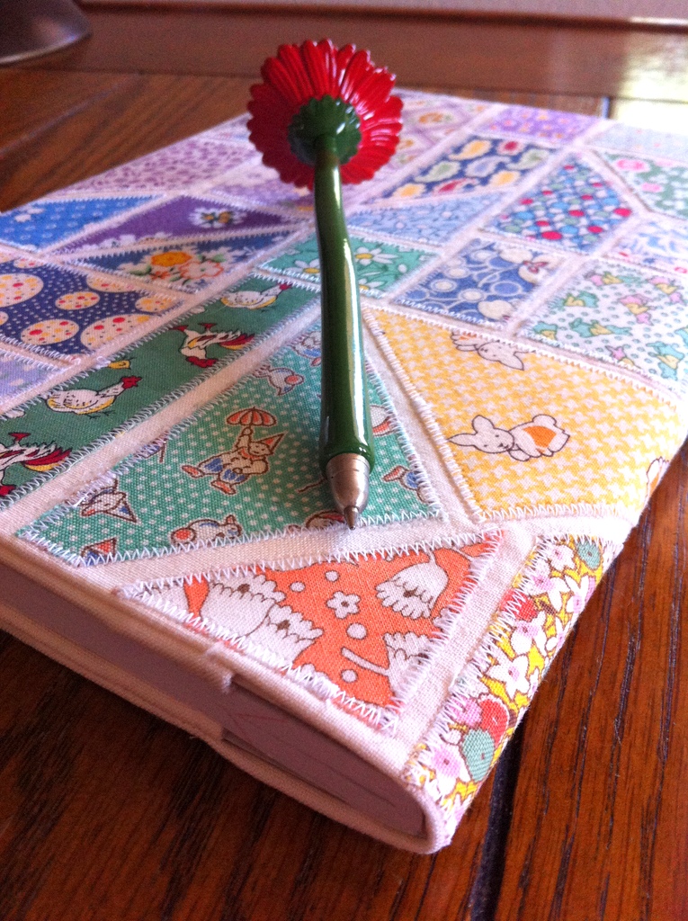 stitch-love-project: Field of Flowers Journal Cover