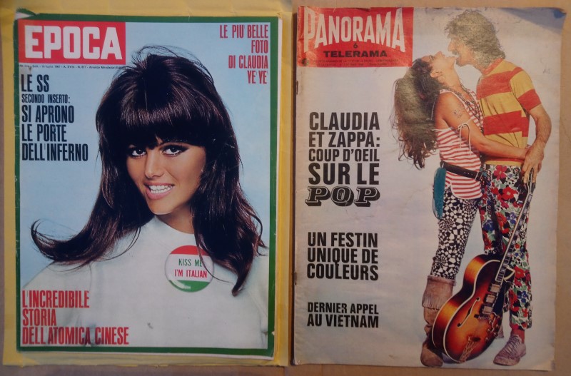 United Mutations: CLAUDIA CARDINALE AND FRANK ZAPPA