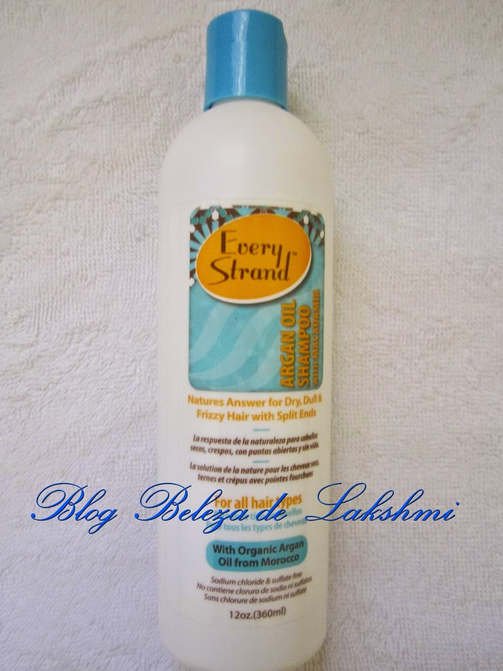 Bєlєzα dє Lαkรнмi: Shampoo Every Strand com Óleo de Argan e Macadâmia
