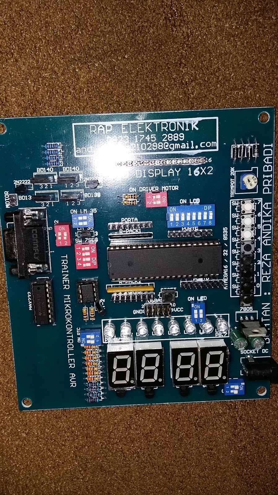 Mikrokontroller Avr And Mcs 51 Trainer Avr