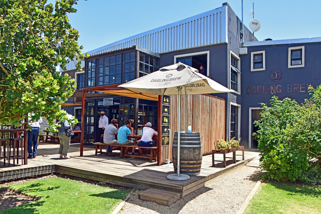 .: Darling Wine Visits 2. Darling Wine Shop and Darling Brewery