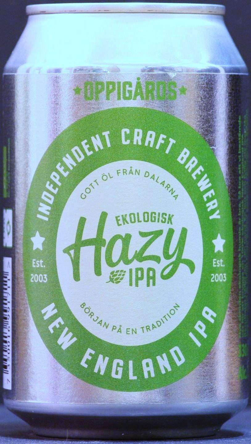 Burk-Bloggen: Oppigårds Ekologisk Hazy IPA : ny dekor