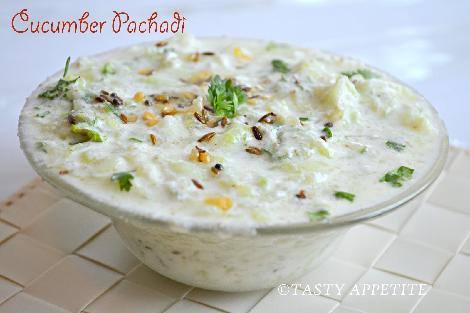 How to make Cucumber Pachadi / Vellarikkai Pachadi / Onam Sadya Recipes: