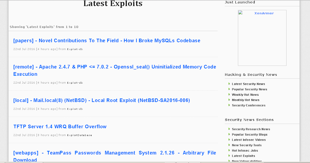 como achar exploits zero day - kali linux