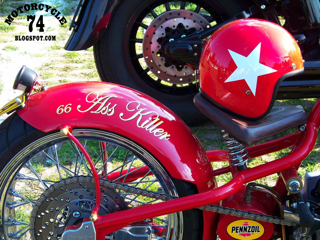 MOTORCYCLE 74: Rockabilly day Belgium 2011 - motorcycle photo's