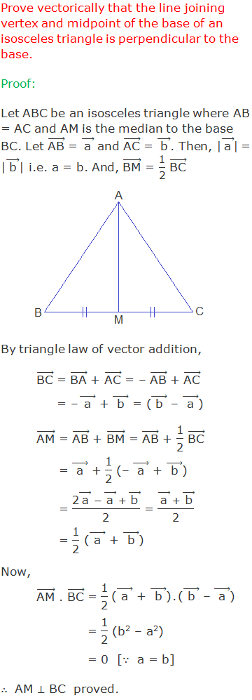 10 Math Problems: Vector Geometry