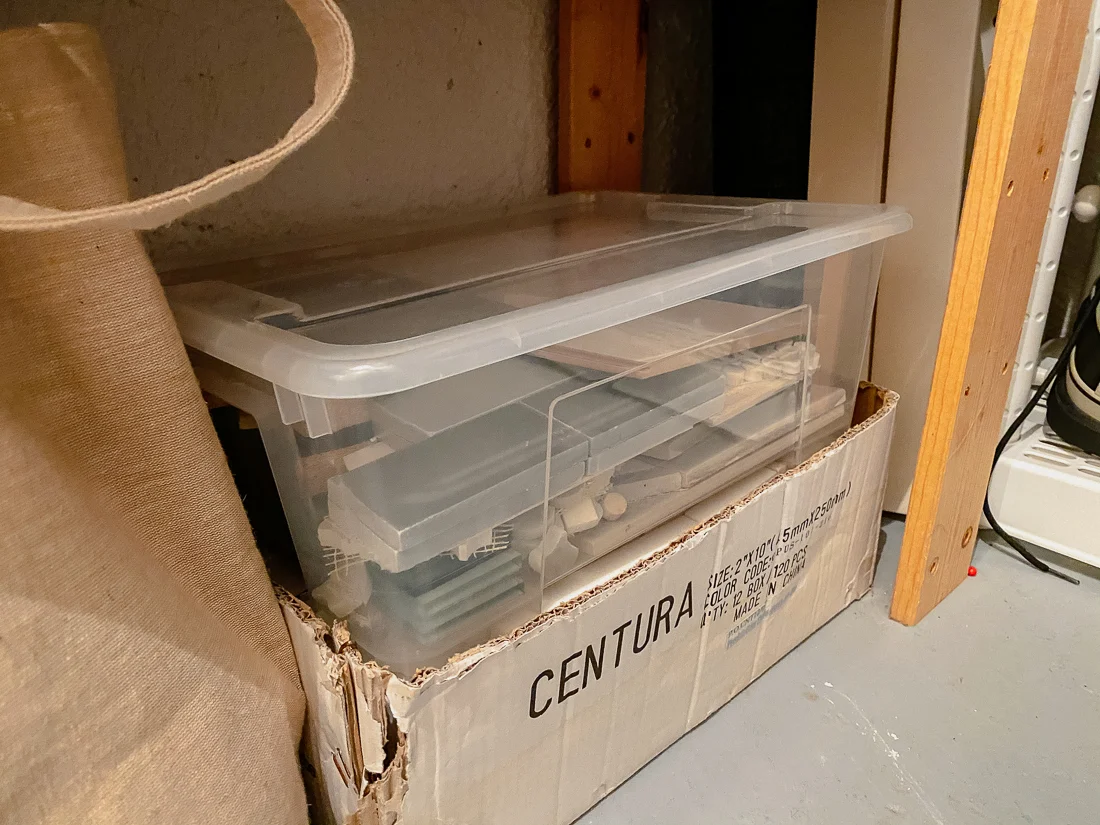 Basement Storage Room Ideas - Rambling Renovators