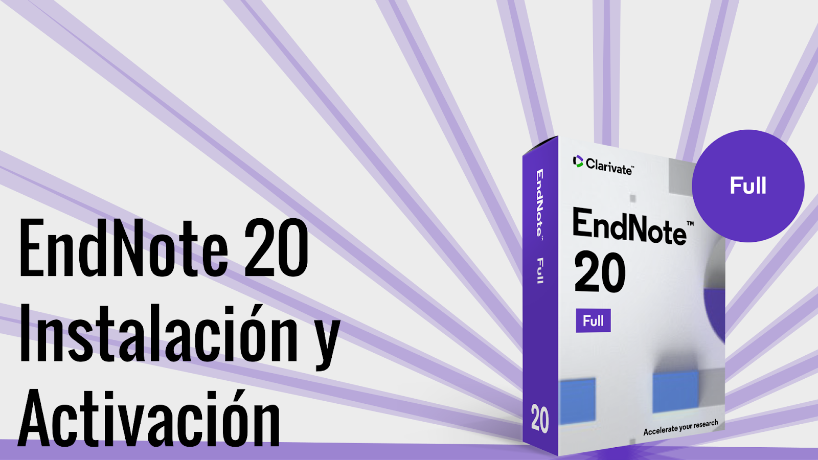 EndNote 20: manejador de citas bibliográficas (Windows-Mac OS)