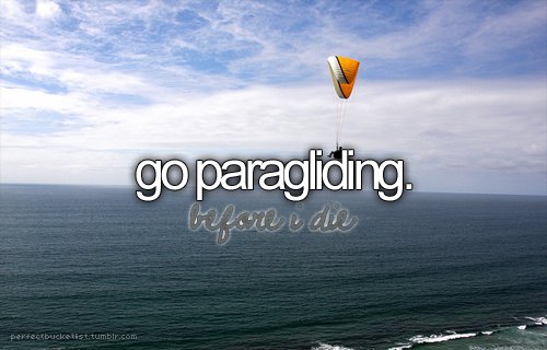 In God's destined time..: Before I die bucket list