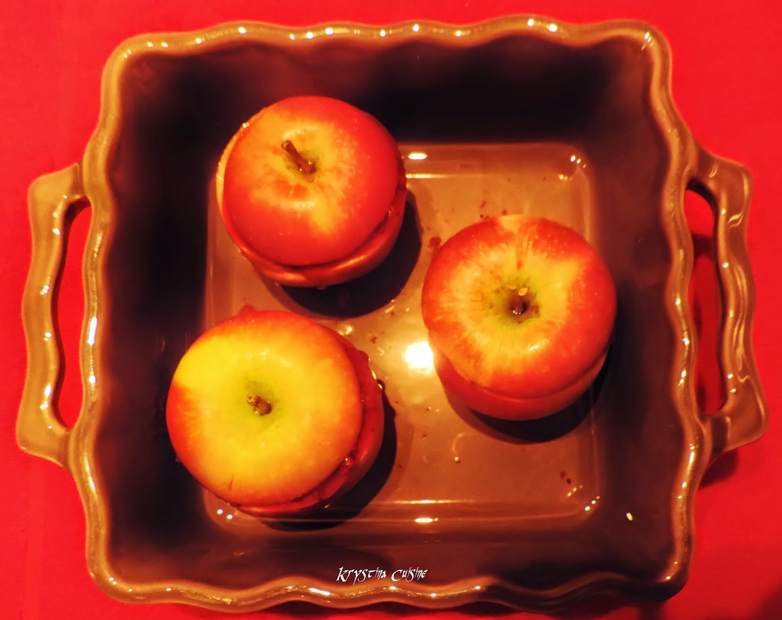 Krystina cuisine: Les Pommes aux Airelles