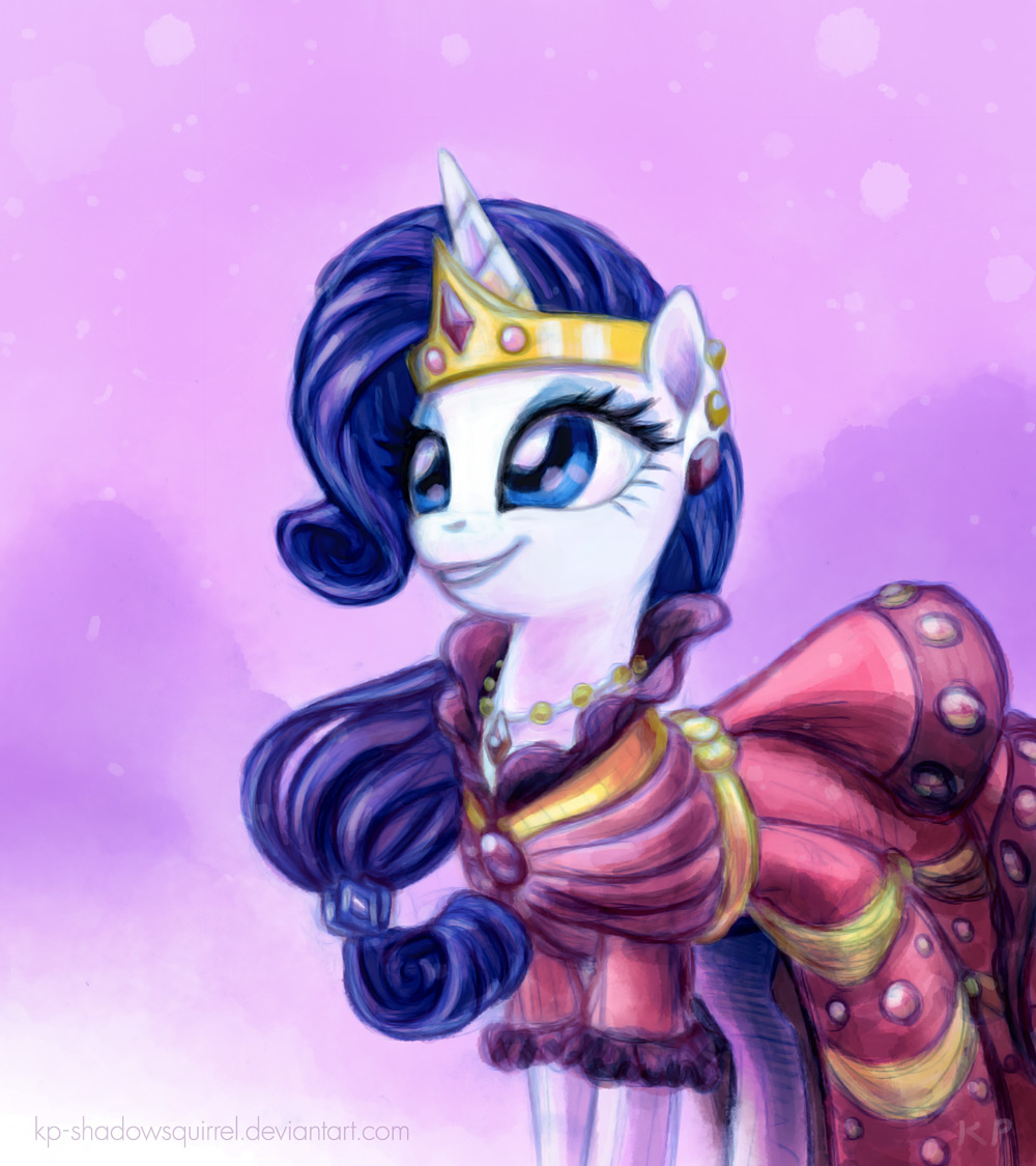 Expo fan art MLP Rarity-A